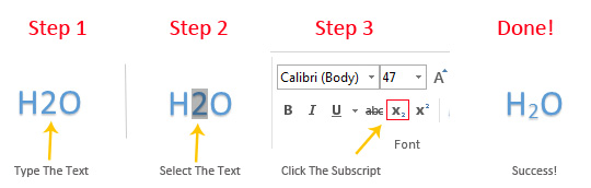 how-to-insert-subscript-in-ms-word ⋆ PlainTips.com ALT